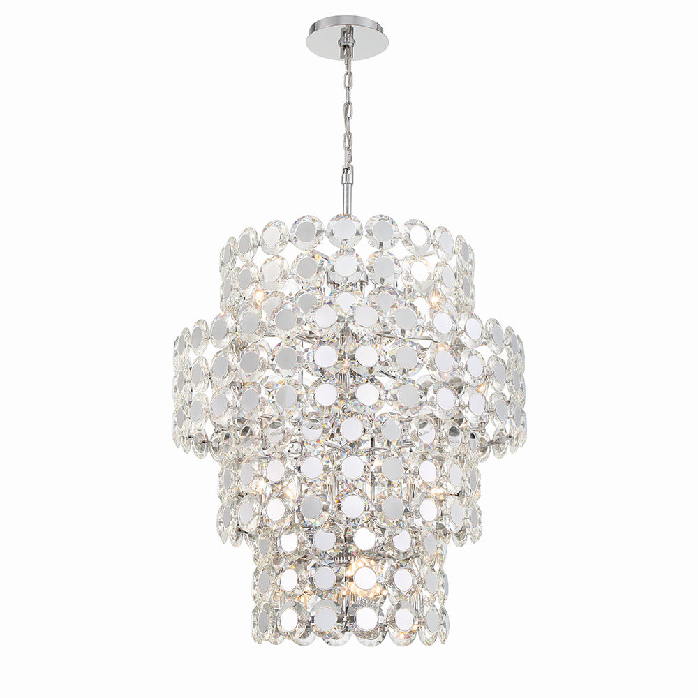 Perrene 24 Light Chandelier in Multiple Finishes | Maison&Co.