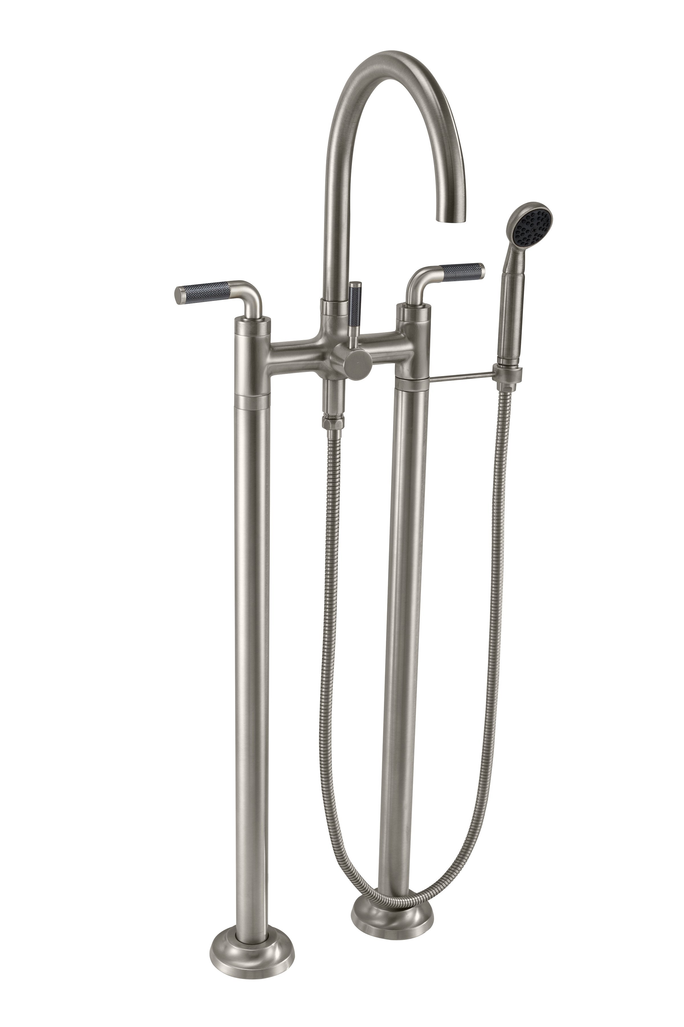 Industrial Floor Mount Tub Filler - Arc Spout in Multiple Finishes ...