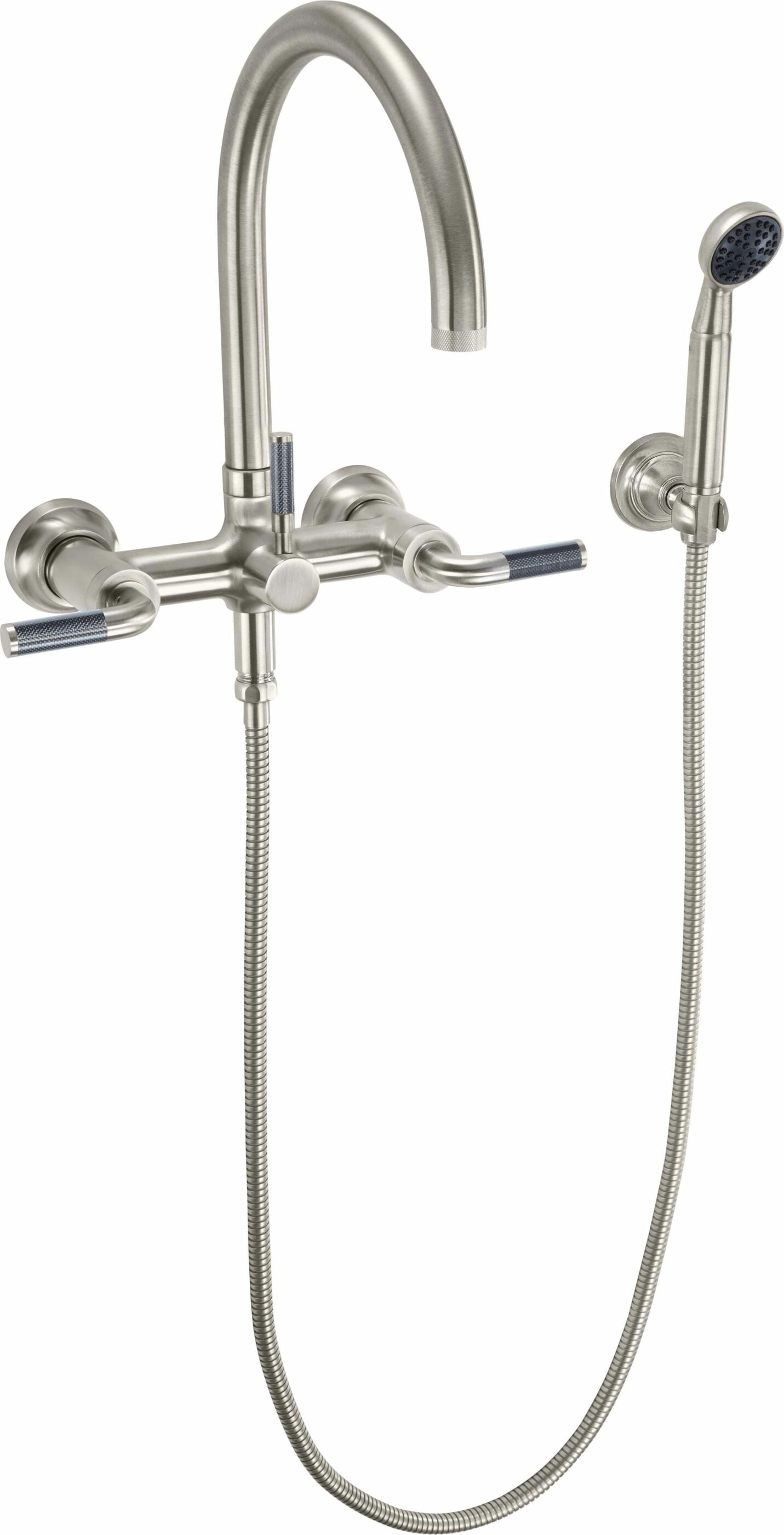 Industrial Wall Mount Tub Filler - Arc Spout in Multiple Finishes ...