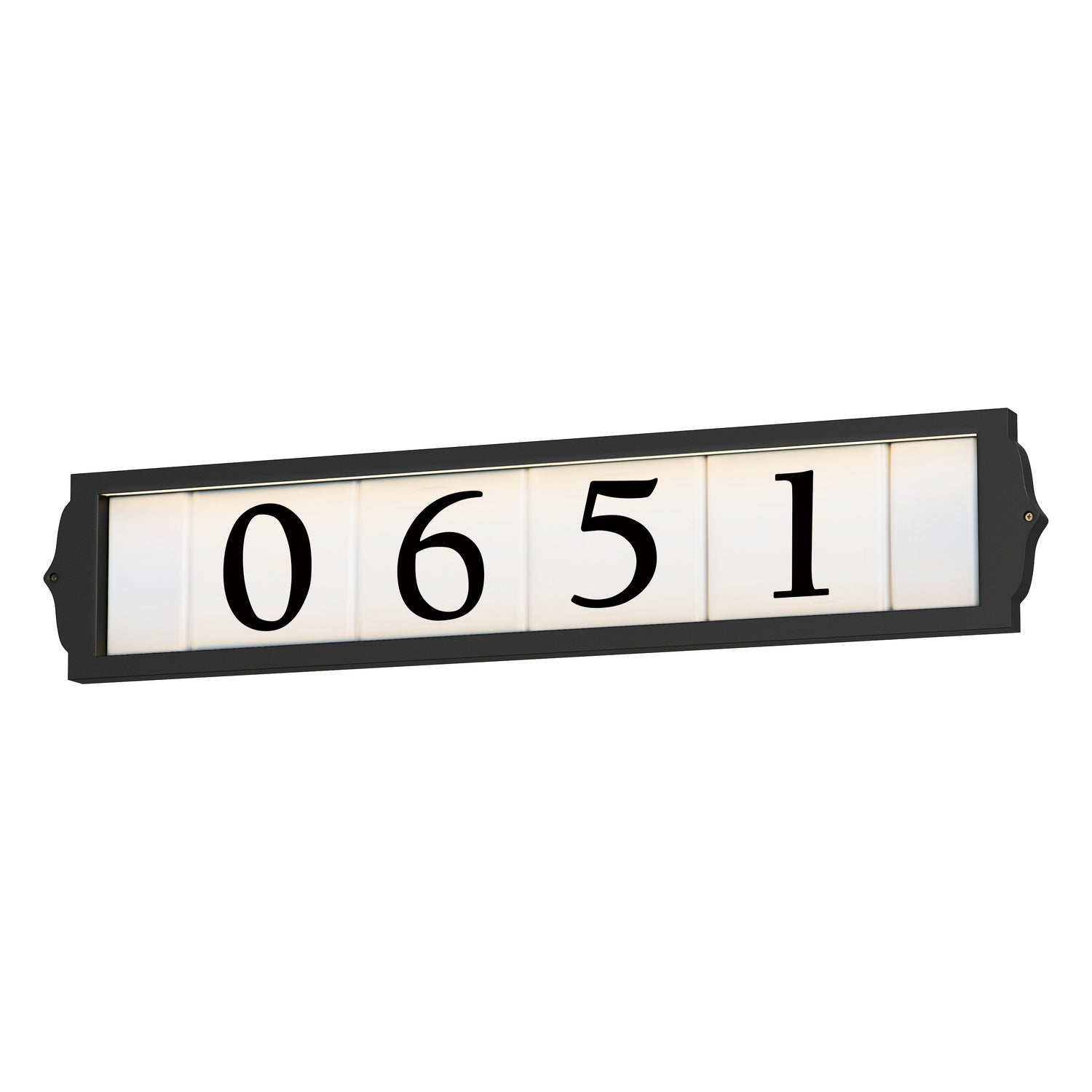 Address LED Address Frame in Multiple Finishes | Maison&Co.