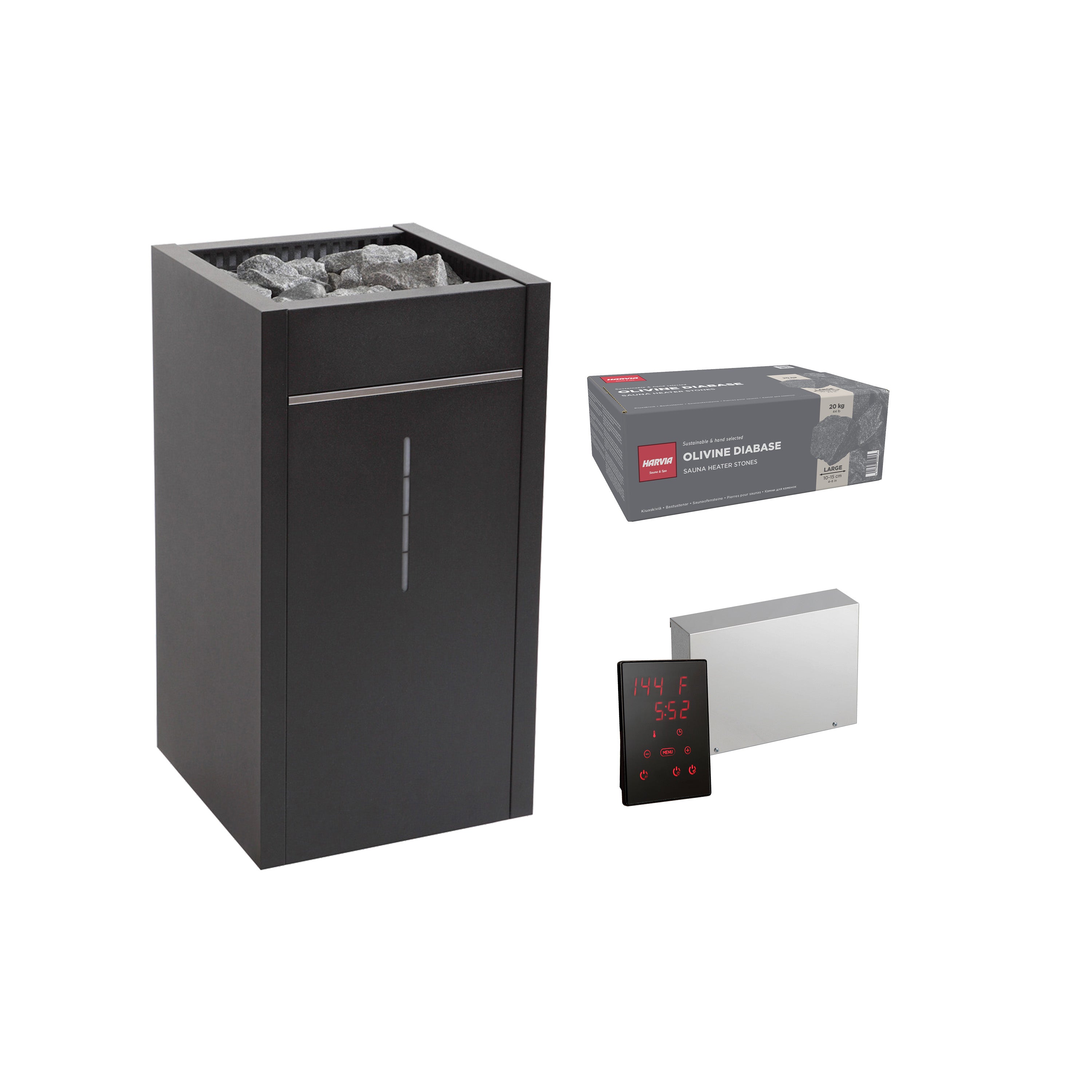 Ultimate Virta Sauna Heater Kit 9kW - Digital Control & WiFi App