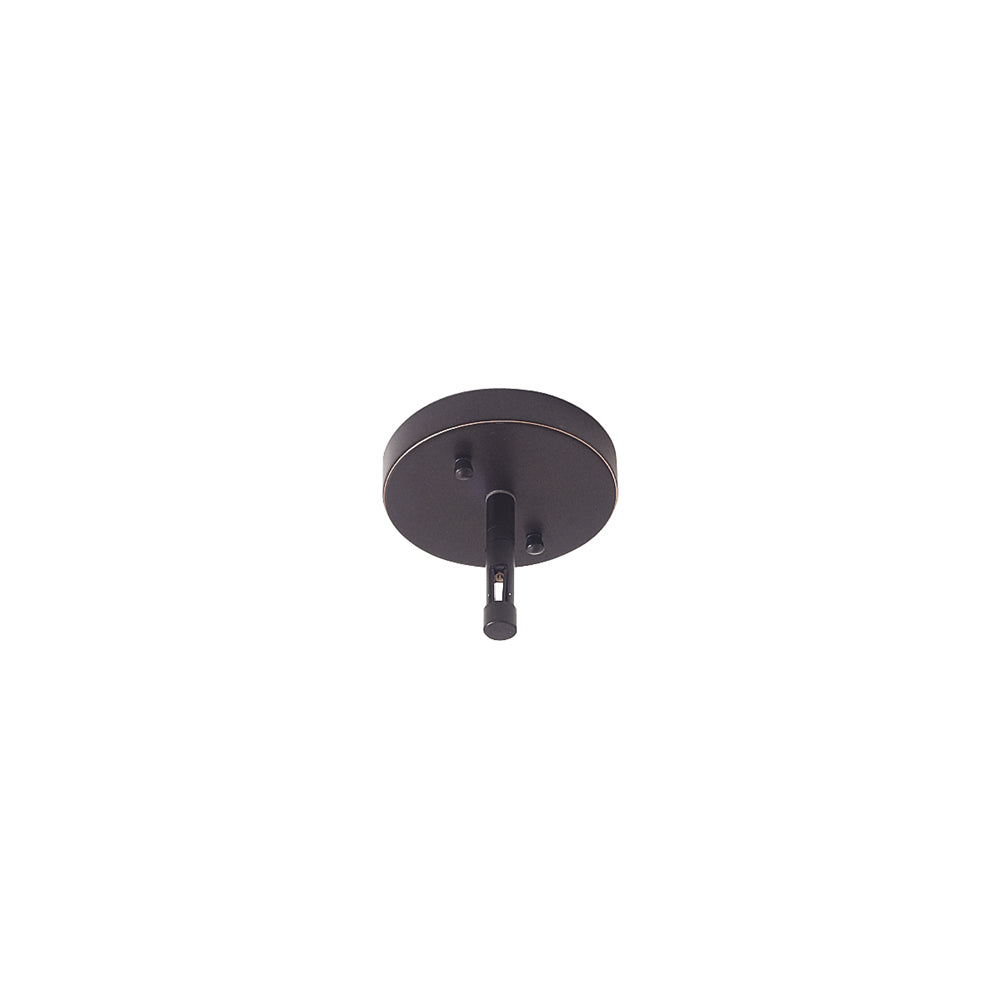 Gk Lightrail Power Feed Canopy in Sable Bronze Patina Finish | Maison&Co.
