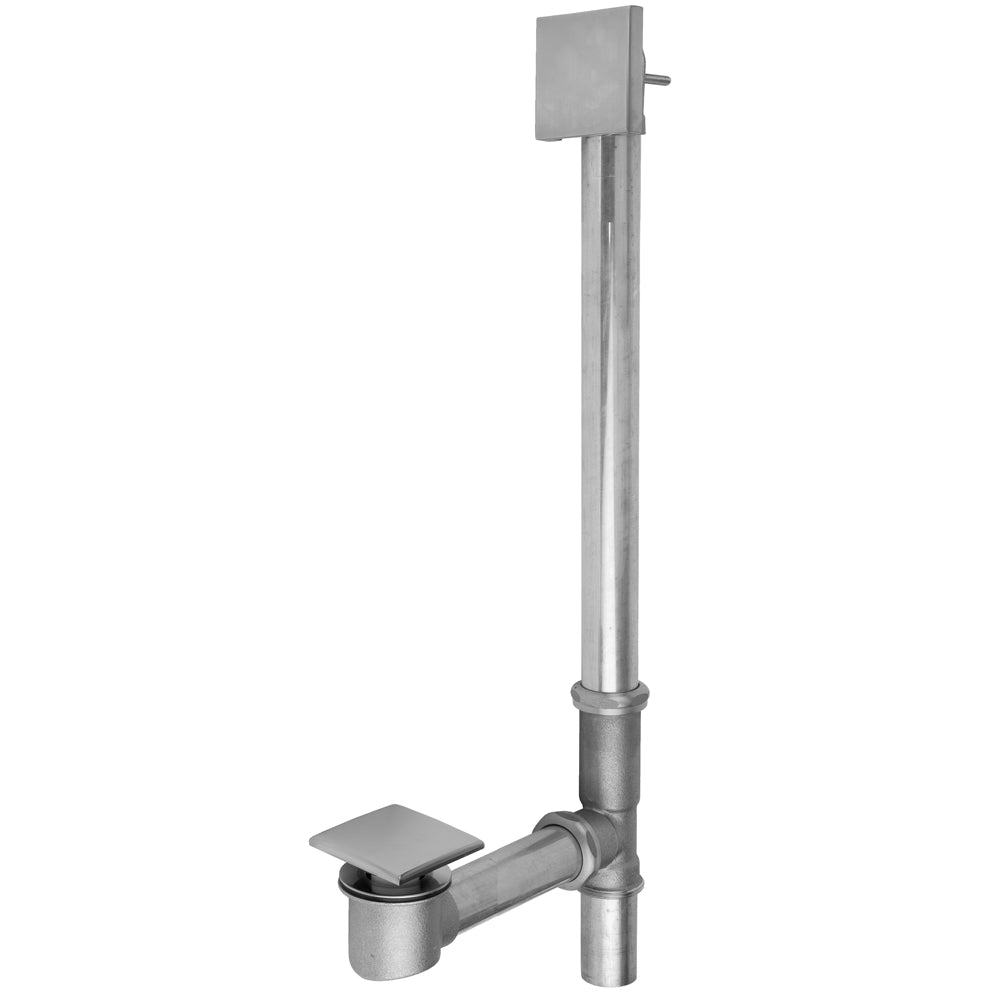 Brass Tub Drain Bottom Outlet Standard Toe Control with Faceplate ...