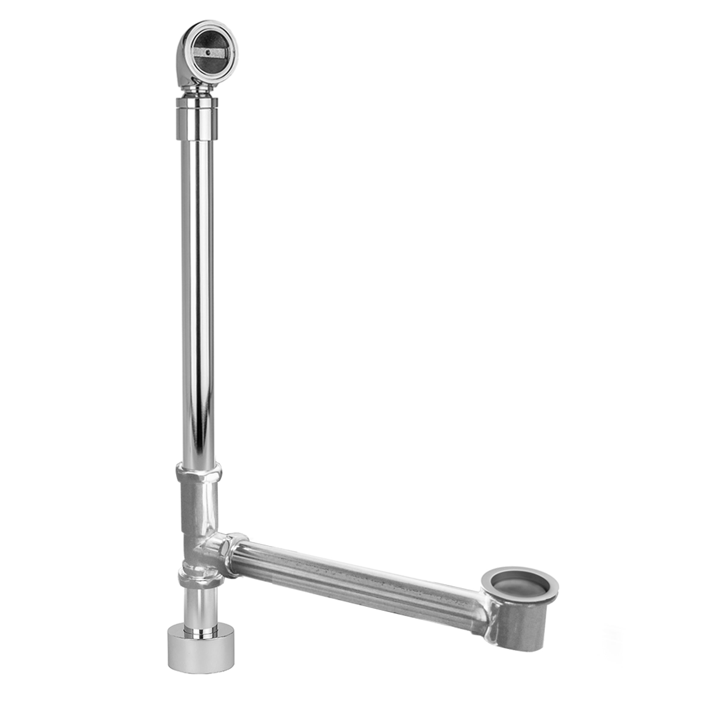 Exposed Bottom Outlet Tub Drain with Pivot Neck in Multiple Finishes ...