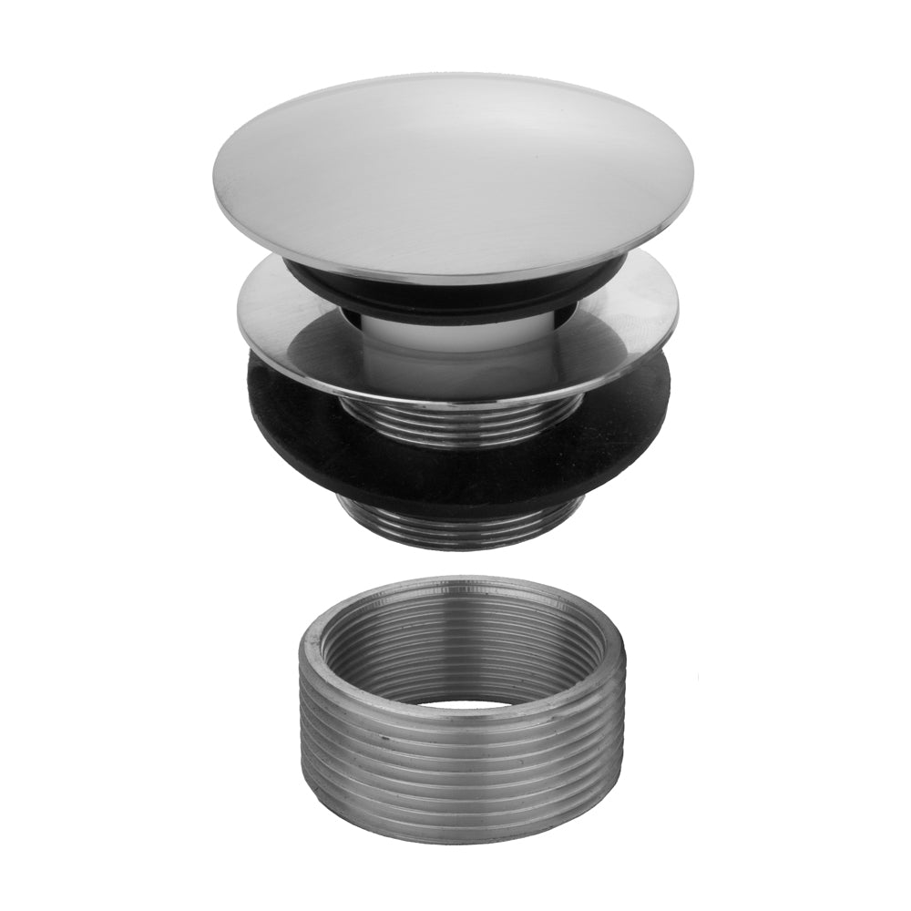 Round Top Toe Control Tub Drain in Multiple Finishes - 530