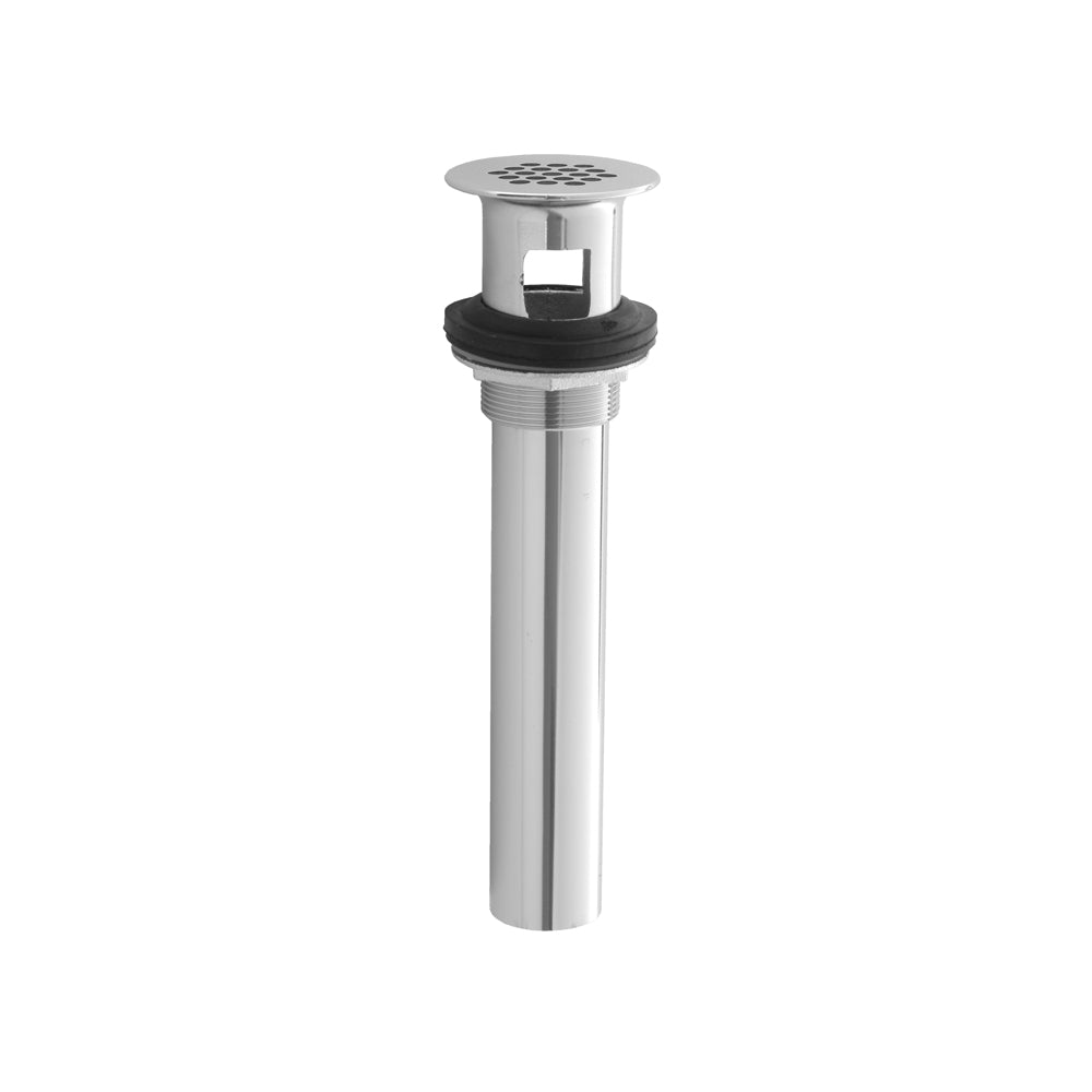 Grid Lavatory Drain with Overflow in Multiple Finishes - 808