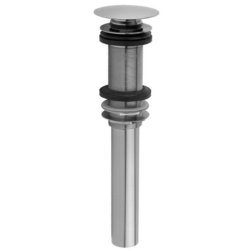 Finger Touch Round Lavatory Drain in Multiple Finishes - 832