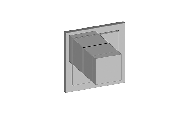 Graff - M-Series - M-Series Transitional Square 3-Way Diverter Trim ...