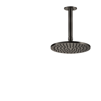 Ceiling-mounted adjustable shower head with arm. in Multiple Finishes ...